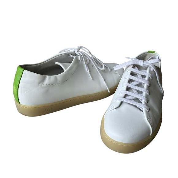 JAK | Shoes | Jak Mens Royal Lite Mint Leather Luxury Sneakers 4 Eu 85 ...